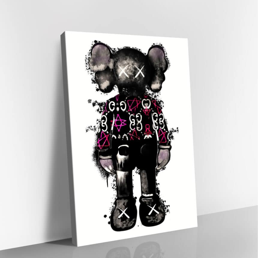 Gucci Hype Figure | Canvas schilderij of glas schilderij kopen ...