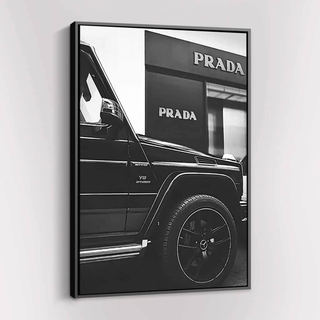 Luxury Lifestyle Prada | Canvas schilderij of glas schilderij kopen ...