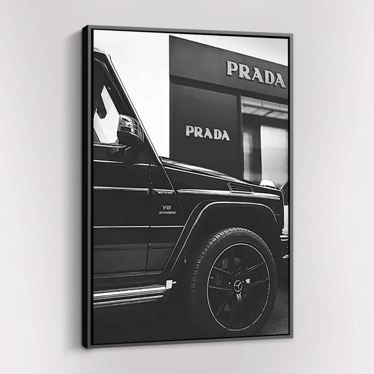 Luxury Lifestyle Prada | Canvas schilderij of glas schilderij kopen ...